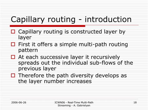 PPT Multi Path Routing For Real Time Streaming With Erasure Resilient