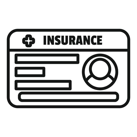 Medical Insurance Card Icon Showing Health Coverage 47636593 Vector Art At Vecteezy