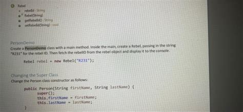 Solved Inheritance And Super Practice Create A New Java