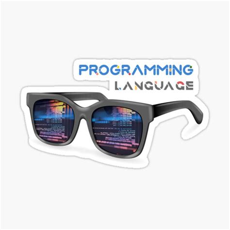 Programming Language Sticker For Sale By Blouzakia Redbubble