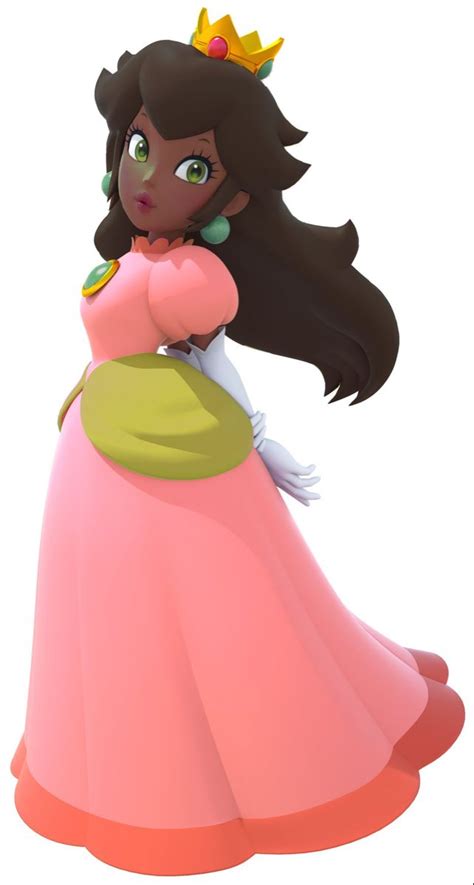 Black Princess Peach Drawings Of Black Girls Mario And Princess