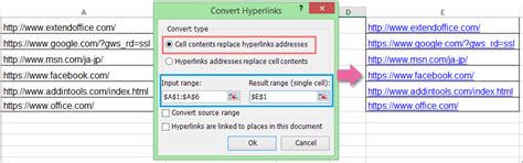 How To Convert Url Text To Clickable Hyperlink In Excel