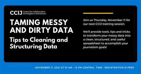 Taming Messy And Dirty Data Tips To Cleaning And Structuring Data Center For Collaborative