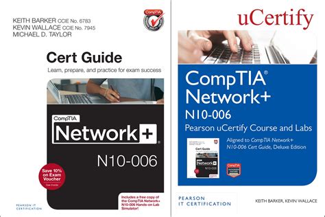 Comptia Network N10 006 Pearson Ucertify Course And Labs And Textbook