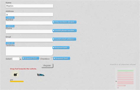 Jquery Multivalidator A Form Validating Plug In By Arkcode Codecanyon