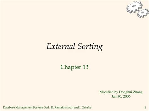 Ppt External Sorting Powerpoint Presentation Free Download Id916491