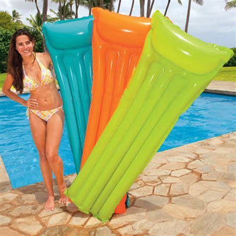 Swim Float Inflatable Pool Mattress Floating Float Raft Water Bed Aqua