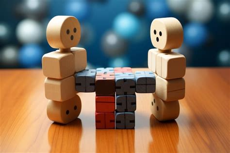 Premium Ai Image An Abstract Representation Of Negotiation Dynamics