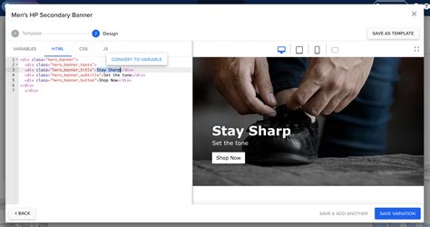 Creating Templates Dynamic Yield Knowledge Base