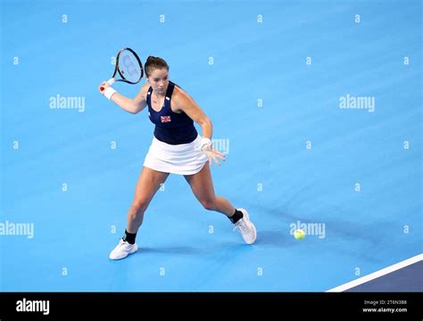 Die Britische Jodie Burrage Im Kampf Gegen Die Schwedin Kajsa Rinaldo Persson Nicht Abgebildet