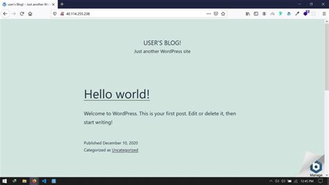 Host Wordpress On Azure In The Simplest Way Awan