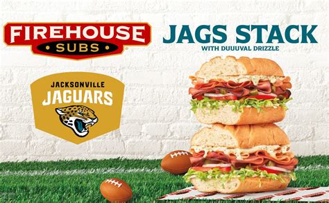 Firehouse Subs Debuts Jags Stack Sandwich With Jacksonville Jaguars