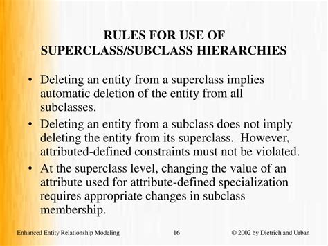 Ppt Advanced Database Concepts Enhanced Entity Relationship Modeling