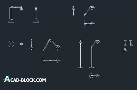 Lamps Dwg In Autocad 2007 Download Lamps In 2D Dwg In Autocad