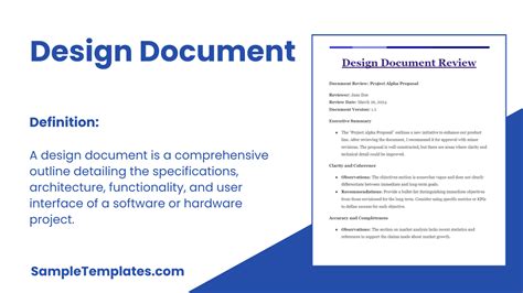 Conceptual Design Document Template
