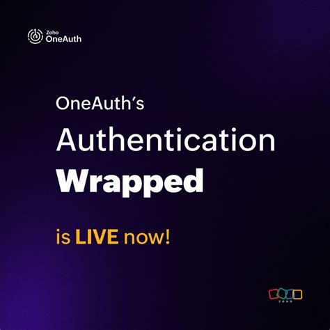 Zoho Oneauth Authenticator On Linkedin Oneauthwrapped24