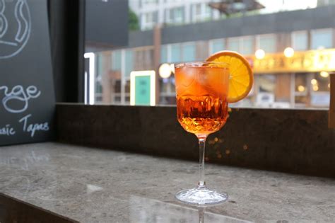 아페롤 스프리츠 마곡 발산 와인바 칵테일 셉스라운지에서 한 잔 네이버 블로그