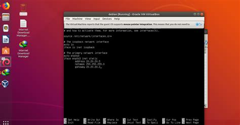 tutorial routing debian 9 ke host via mikrotik dengan virtualbox di ubuntu