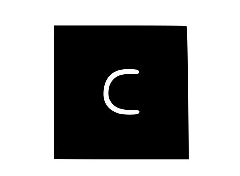 square shape with playful mono c graphic by graphicsbam fonts · creative fabrica