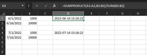 python weighted average datetime off but only for certain months