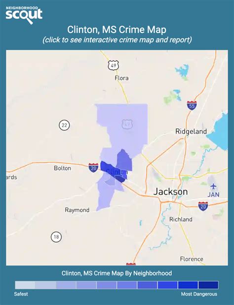 Clinton Ms Crime Rates And Statistics Neighborhoodscout