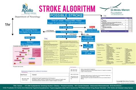 Stroke Algorithm Dr Bindu Menon Foundations