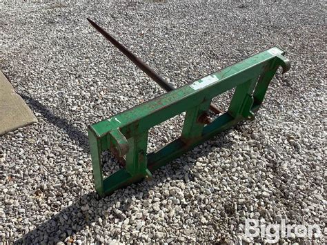 John Deere Balemaster 563 Bale Spear Loader Attachment Agriculture
