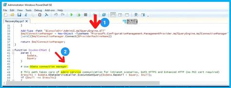 Get Sccm Bitlocker Recovery Key Using Console Extension Powershell