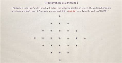 Solved Programming Assignment 3p1 ﻿write A Code Use