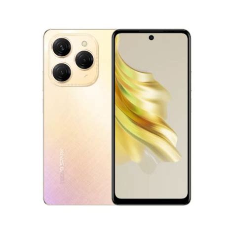 Tecno Spark Pro Ips Lcd Hz Go Gb Jusqu Go Helio G Gold Fiche