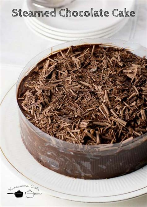 Eggless Steamed Chocolate Cake Easy Beginners Recipe