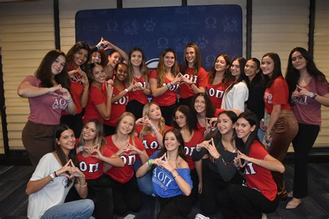 Fraternity And Sorority Life Ribbon Cutting Ceremony