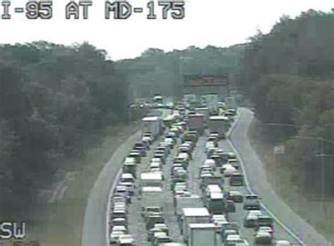 I 95 Jammed From Crash Near Route 175 Columbia Md Patch