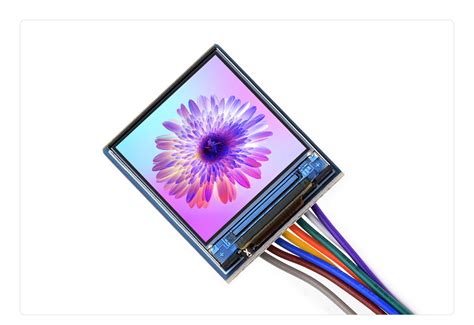 inča LCD Displej IPS Panel SPI konekcija K boja malina