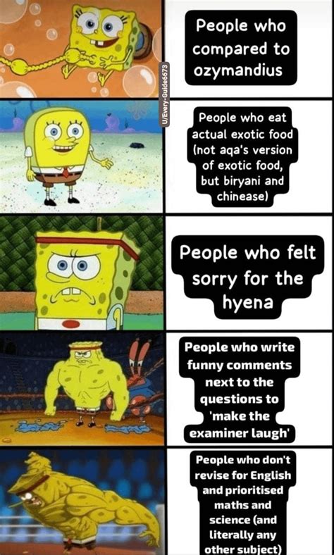 W Aqa For Memes R Gcse