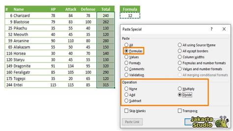 Cara Copy Paste Di Excel Agar Hasilnya Sama
