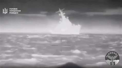 Ivanovets Ukraine Says It Sank Russian Warship Off Coast Of Crimea And