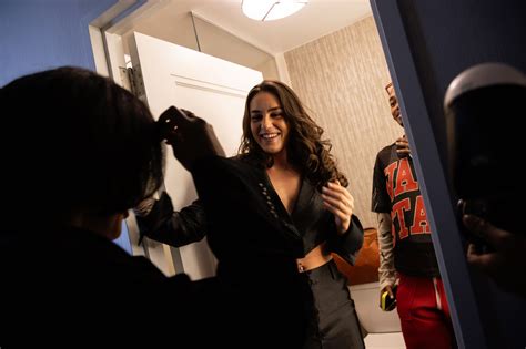 Getting Ready With Nika Mühl For The Wnba Draft 2024 Photos