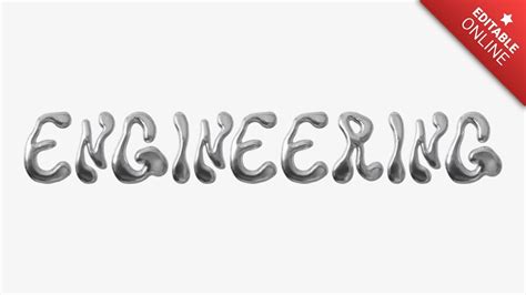 Engineering Text Style Effects Generator