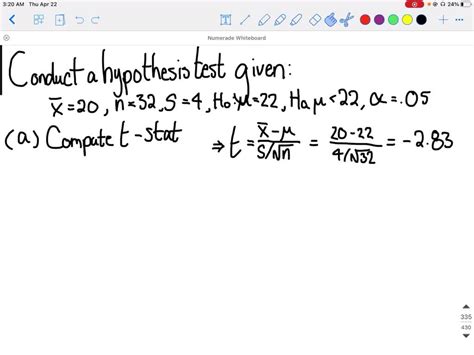 SOLVED A Simple Random Sample Of 25 Observations Was Selected From A Normal Population The Mean