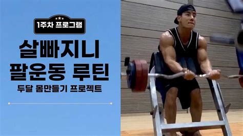 살빠지니 1주차 팔운동 루틴 트레이너 브이로그 일상 브이로그 직장인 운동 트레이너 브이로그 직장인브이로그 Youtube