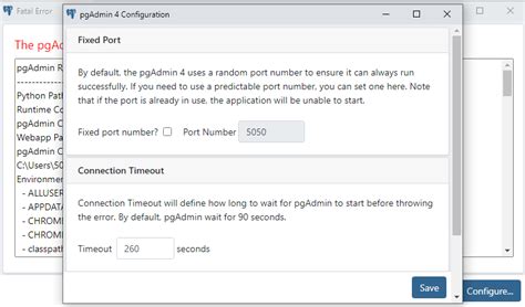 The Pgadmin 4 Postgresql Server Could Not Be Contacted Sneppets