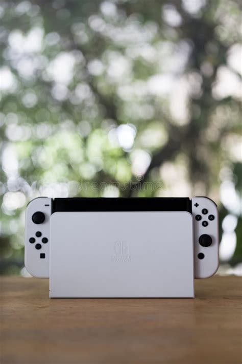 Bangkok Thailand February 26 2025 Nintendo Switch Oled Model