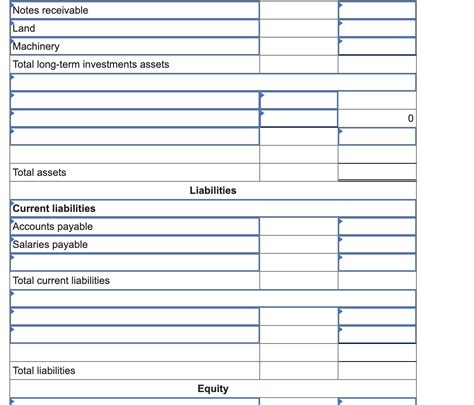 Solved Exercise 3 24 Algo Preparing A Classified Balance
