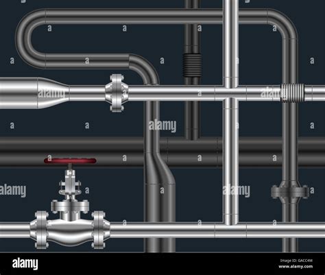 Pipeline Background Vector Illustration Stock Vector Image And Art Alamy