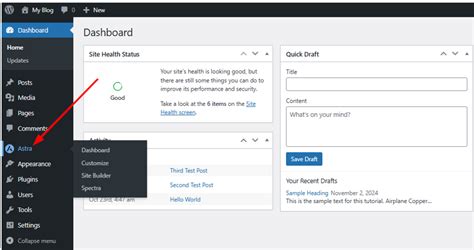 Wordpress Admin Dashboard Tips Tutorial