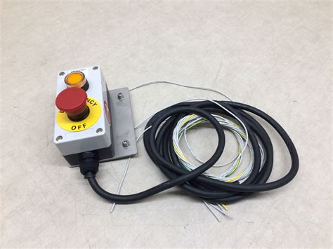 Estop Button And Reset Button Emergency Stop Button Ebay