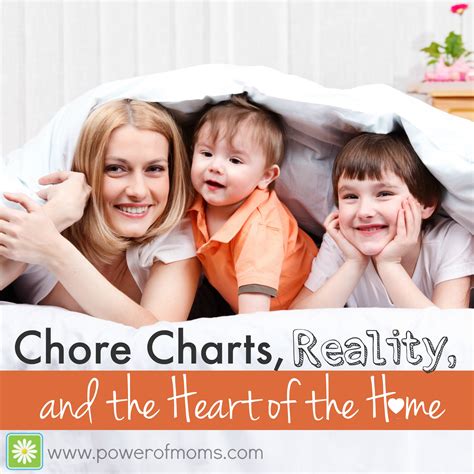 Chore Charts Reality And The Heart Of The Home Support For Moms