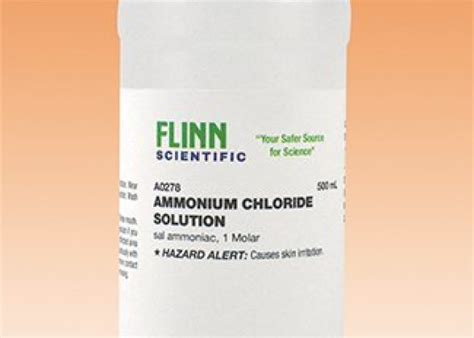 Ammonium Chloride Solution 1 M 500 Ml
