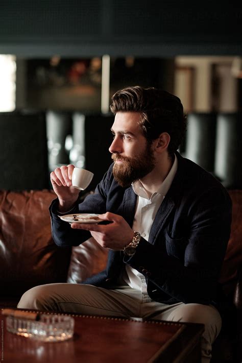 Men Drinking Coffee